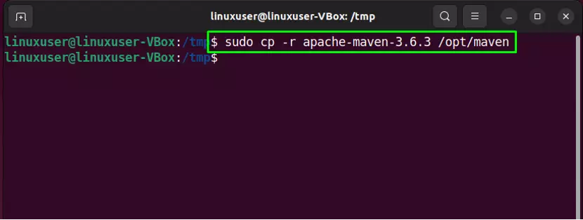 Nola instalatu Apache Maven Ubuntu 22.04-n 424_11