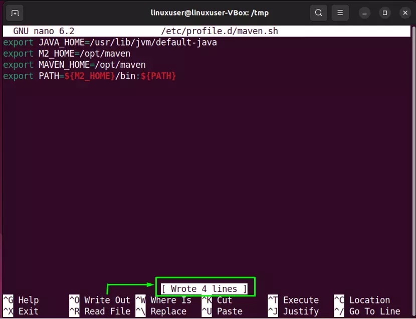 Hoe Apache Maven op Ubuntu 22.04 te installeren 424_13