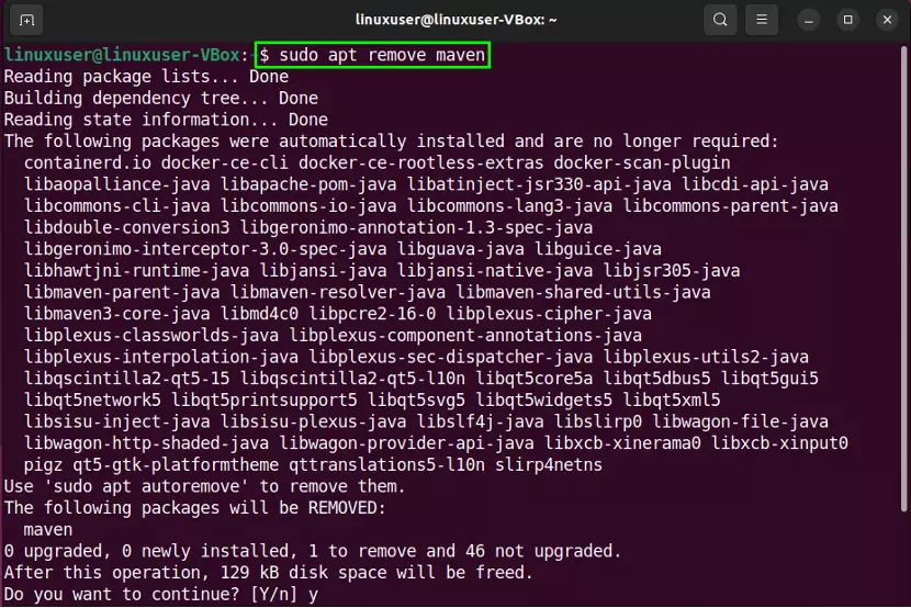 Cara Menginstal Apache Maven di Ubuntu 22.04 424_17