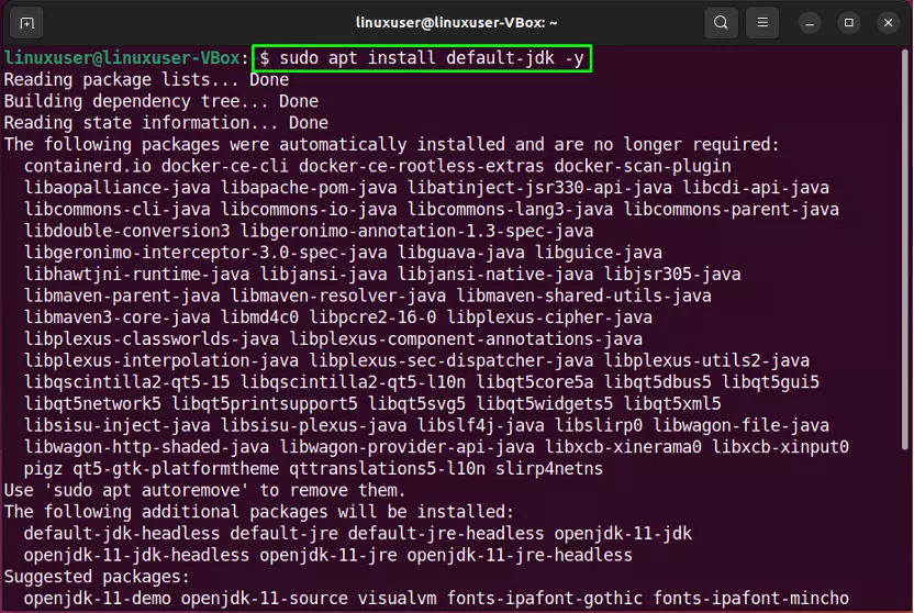 Kif Tinstalla Apache Maven fuq Ubuntu 22.04 424_6