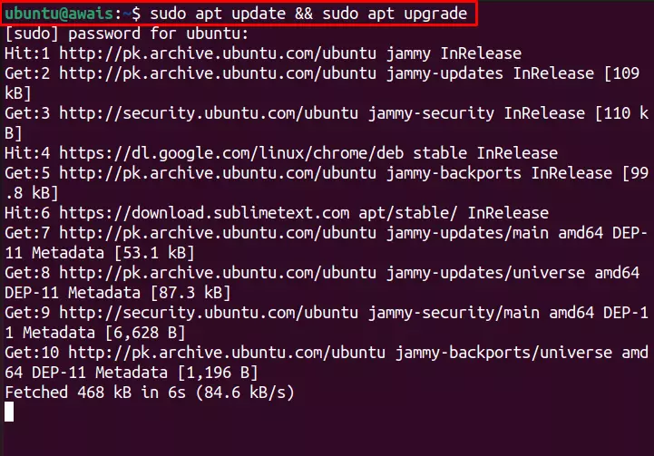 Kuidas installida uGeti allalaadimishaldurit Ubuntu 22.04 426_1