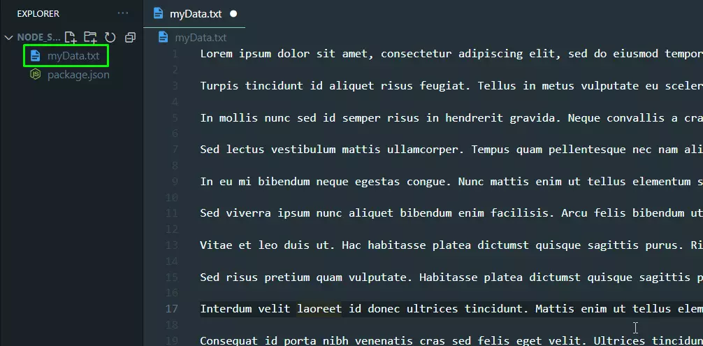 Kev tuav ntaub ntawv nyob rau hauv Node.js siv kwj | Piav nrog Piv txwv 4297_2