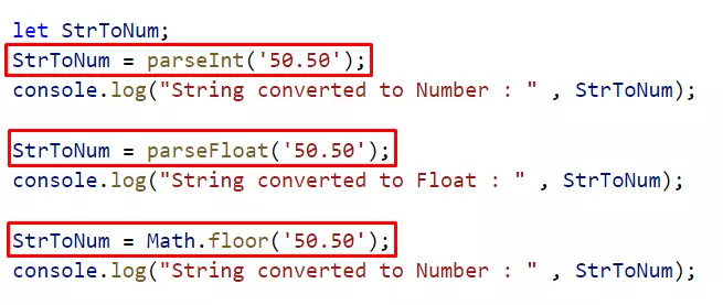 วิธีแปลงประเภทข้อมูลใน JavaScript | กวดวิชาสำหรับผู้เริ่มต้น 4298_12