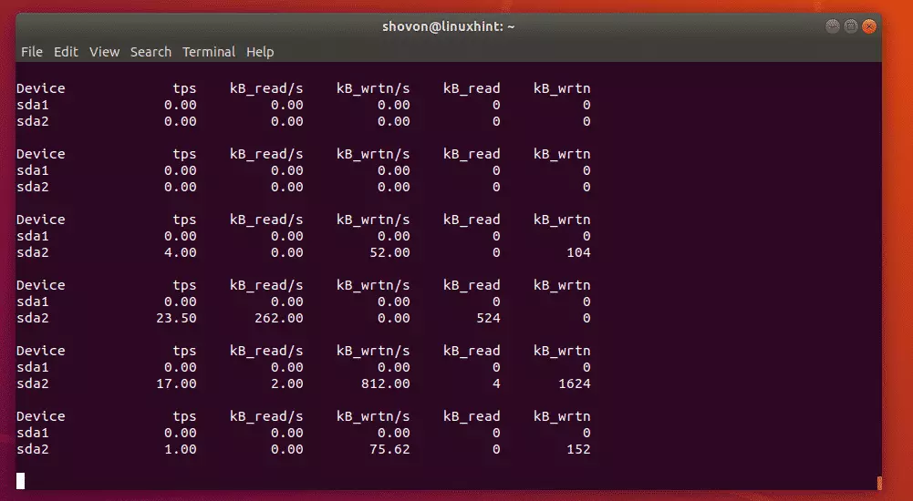 Sådan overvåges disk IO i Linux 429_17