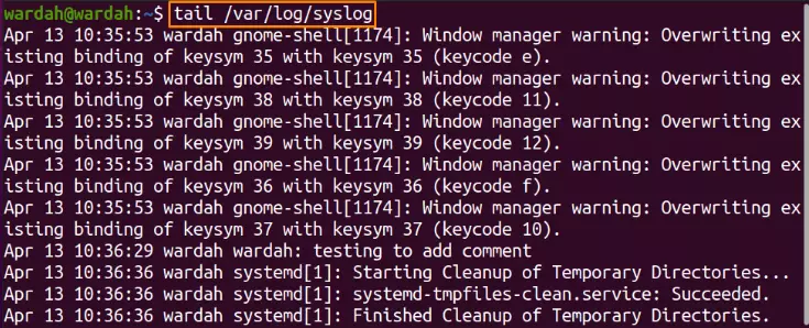 ווי צו נוצן Linux Logger Command 4309_1