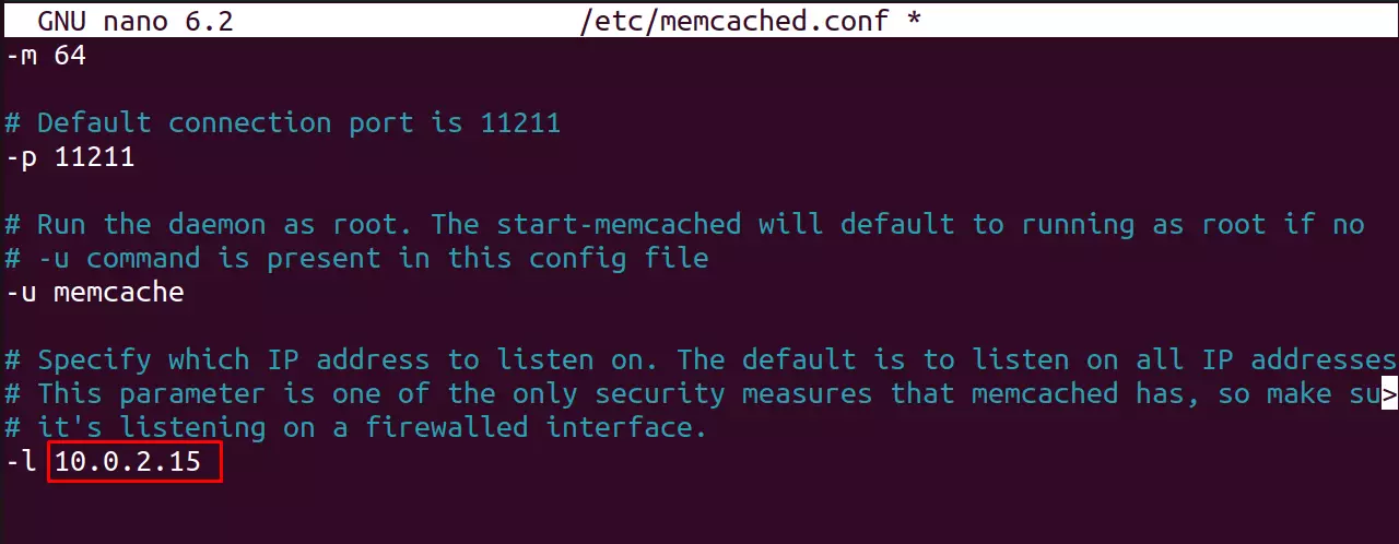 ઉબુન્ટુ 22.04 પર Memcached કેવી રીતે ઇન્સ્ટોલ કરવું 430_12