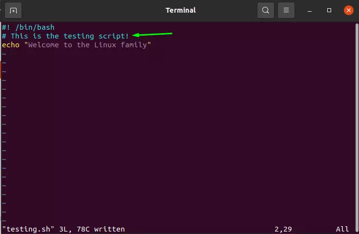 Linux හි සරල Shell Script එකක් සාදා ගන්නේ කෙසේද 4313_13