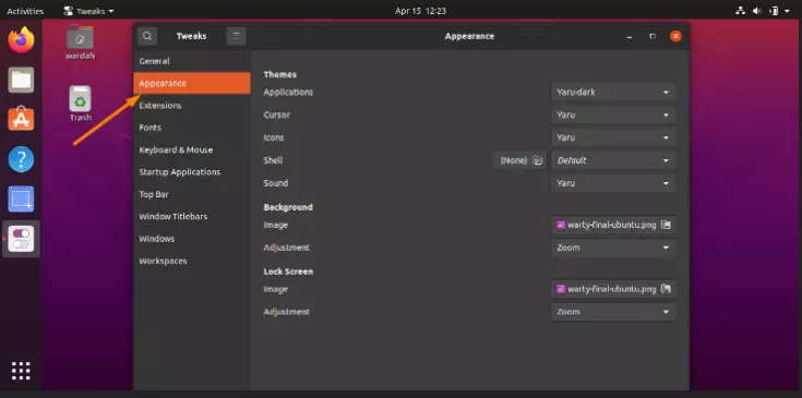 Kako omogućiti Dark Mode na Ubuntu 20.04 LTS 4314_11