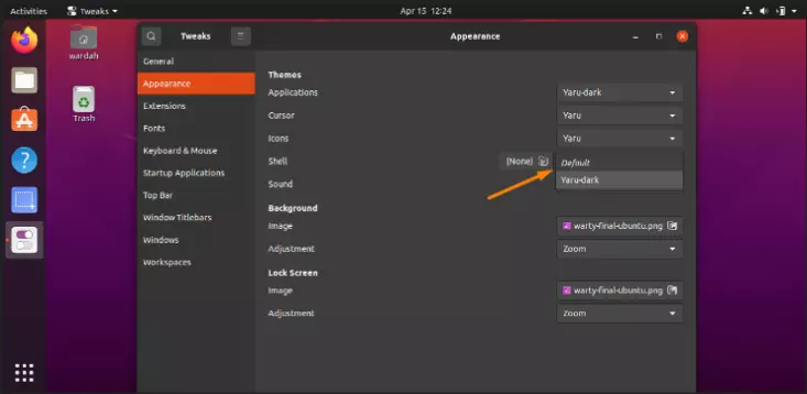 Kako omogućiti Dark Mode na Ubuntu 20.04 LTS 4314_12