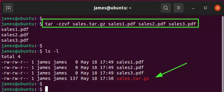 Linux tar Command 4327_1