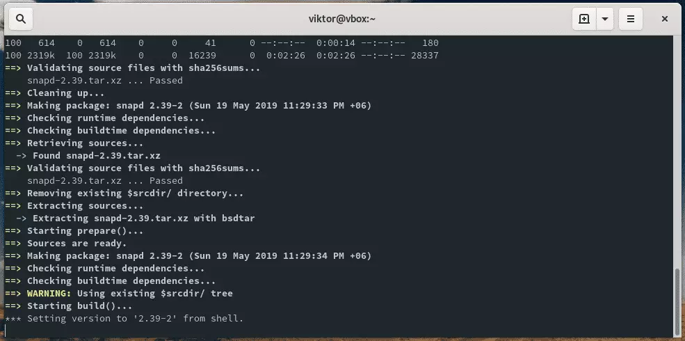 Arch Linux ilə AUR-dan necə istifadə etmək olar 4329_29