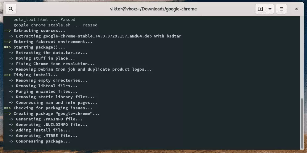 Arch Linux ilə AUR-dan necə istifadə etmək olar 4329_9