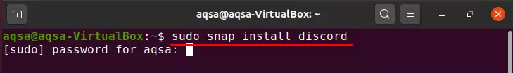 Maitiro ekuisa Discord paUbuntu 20.04 4332_1