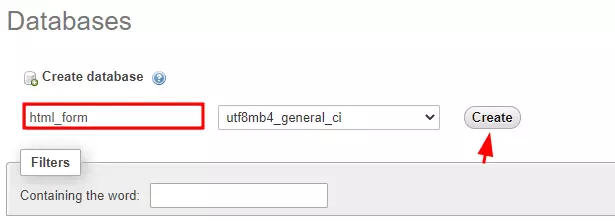 Cum se creează un formular HTML care stochează date în baza de date MySQL 4353_4