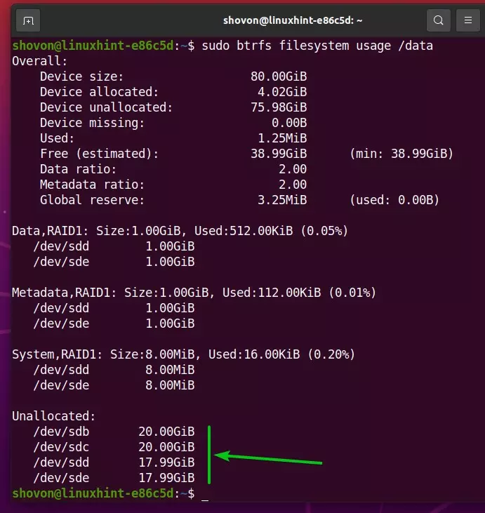 Btrfs Scrub-dan qanday foydalanish kerak? 4368_1