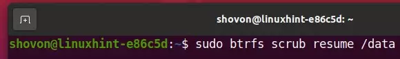 Bagaimana cara menggunakan Btrfs Scrub? 4368_28