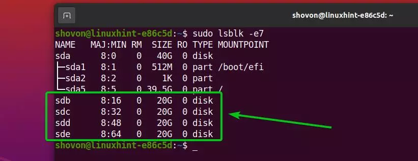 Bagaimana untuk Menyediakan Btrfs RAID 4369_1