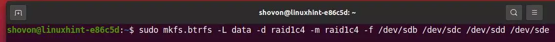 Btrfs RAID ڪيئن سيٽ اپ ڪجي 4369_28