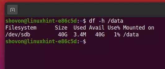 របៀបតំឡើង Btrfs RAID 4369_39