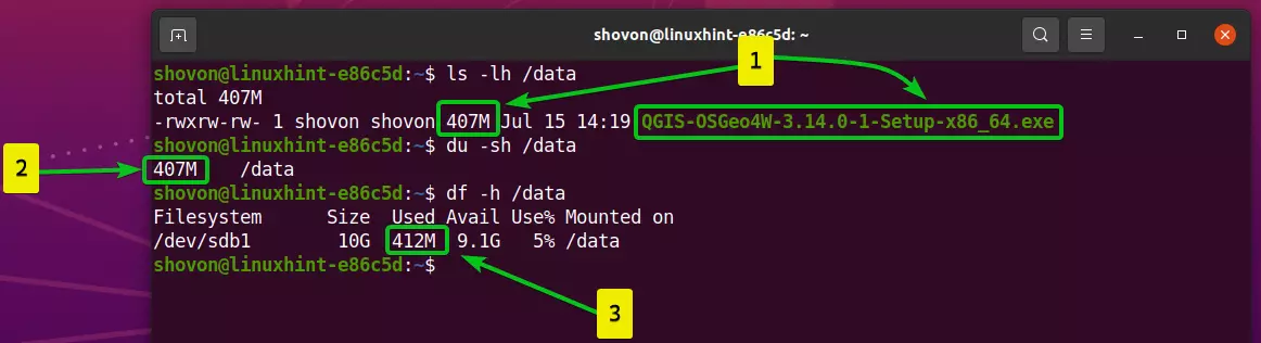 Kif Tissejvja l-Ispazju tad-Disk billi tuża Deduplication Btrfs 4374_13