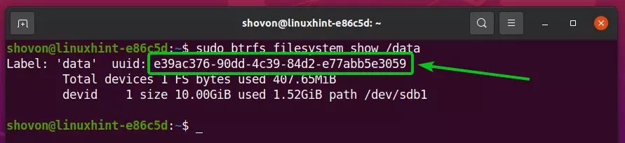 Btrfs Deduplication ን በመጠቀም የዲስክ ቦታን እንዴት መቆጠብ እንደሚቻል 4374_19