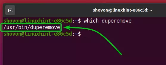 Btrfs Deduplication ን በመጠቀም የዲስክ ቦታን እንዴት መቆጠብ እንደሚቻል 4374_25