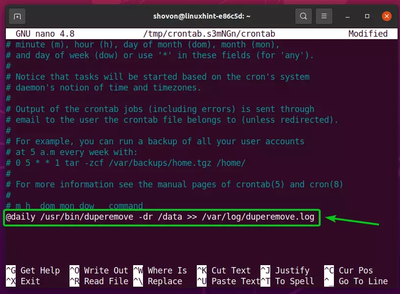 Btrfs Deduplication ን በመጠቀም የዲስክ ቦታን እንዴት መቆጠብ እንደሚቻል 4374_30