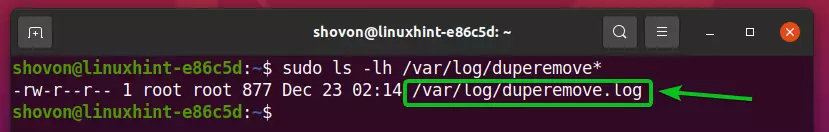 Btrfs Deduplication ን በመጠቀም የዲስክ ቦታን እንዴት መቆጠብ እንደሚቻል 4374_38