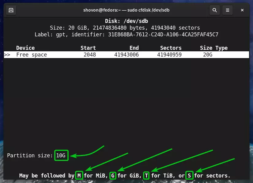 Installer et utiliser Btrfs sur Fedora 33 4375_9