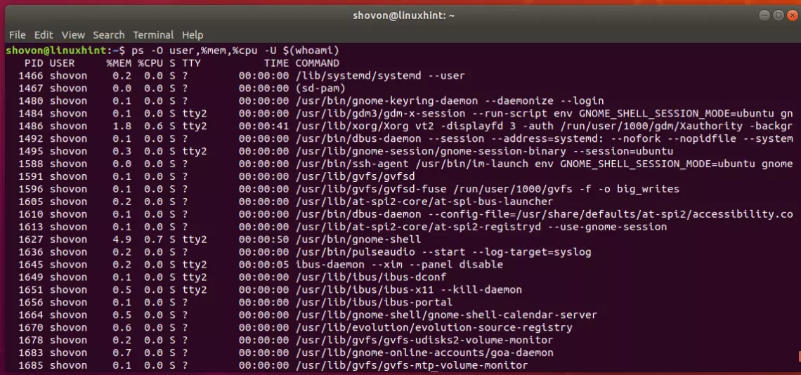 Paano Gamitin ang ps Command upang Maghanap ng Mga Proseso sa Pagpapatakbo sa Linux 437_17