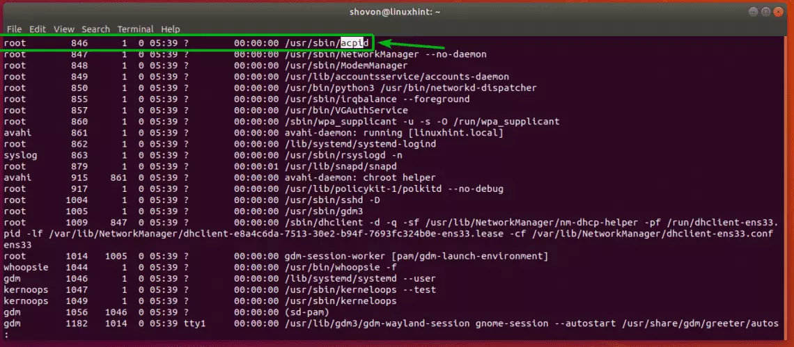 Cum să utilizați comanda ps pentru a găsi procese care rulează pe Linux 437_9