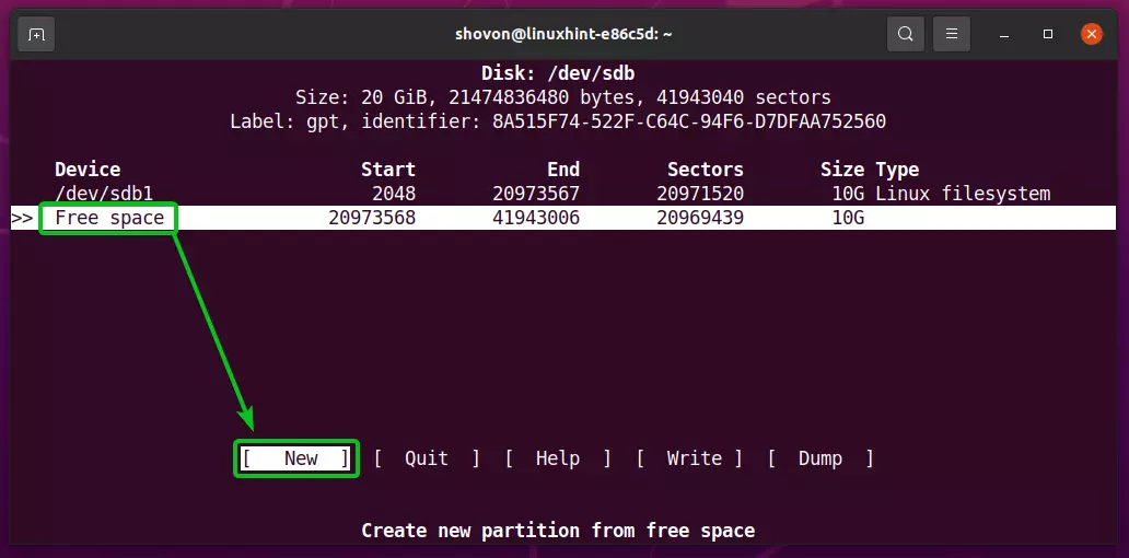 Ubuntu 20.04 LTS غا Btrfs نى قاچىلاڭ 4380_11
