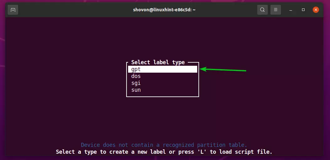 Namestite in uporabite Btrfs na Ubuntu 20.04 LTS 4380_7