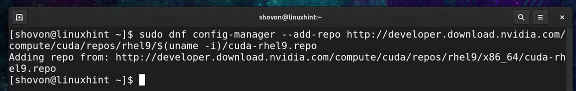 CentOS Stream 9 တွင် NVIDIA Drivers ကို ထည့်သွင်းပါ။ 43_18