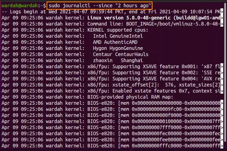 Linux Journalctl Command-dan necə istifadə etməli? 4408_11