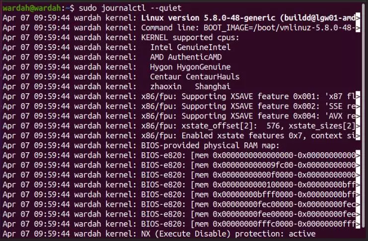 Linux Journalctl Command-dan necə istifadə etməli? 4408_13