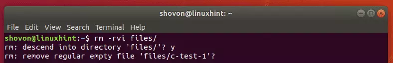 So verwenden Sie den rm-Befehl unter Linux 440_16
