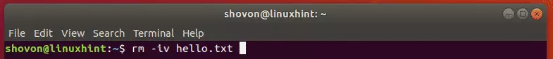 So verwenden Sie den rm-Befehl unter Linux 440_4