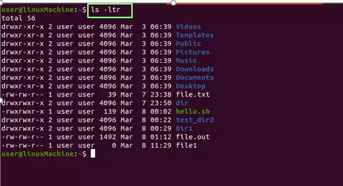 Як запустити команду «ls» у Linux? 442_15