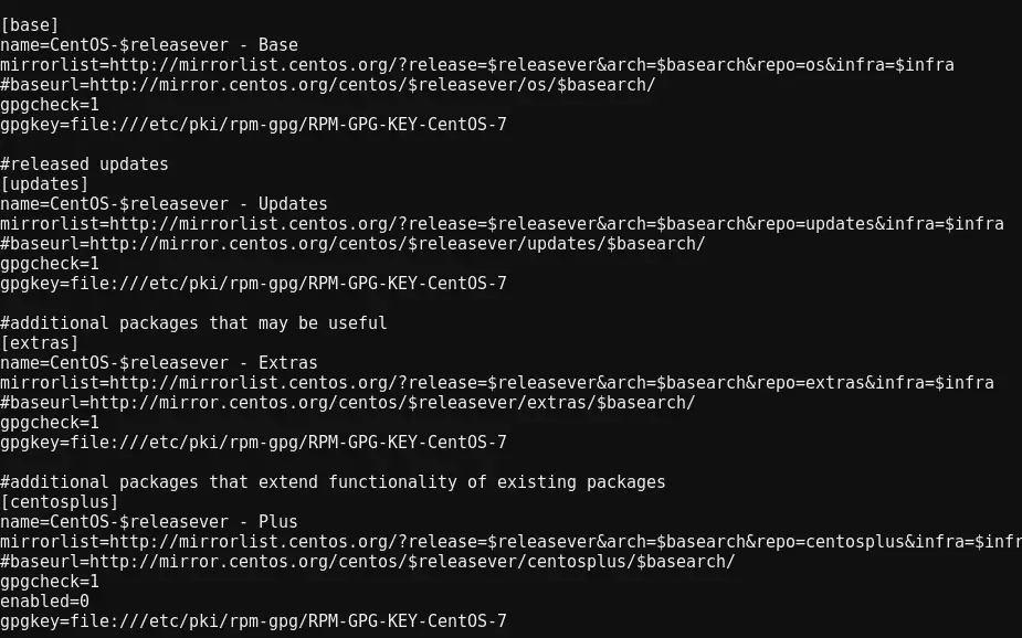 Primer amin'ny Yum Package Management Tool 4430_1