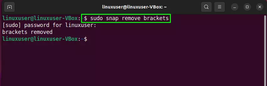 Faʻapipiʻi Brackets Code Editor ile Ubuntu 22.04 4446_12