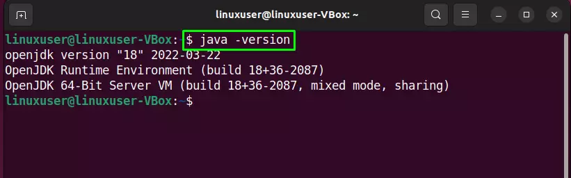 Ubuntu 22.04 တွင် Java ထည့်သွင်းနည်း 4449_12