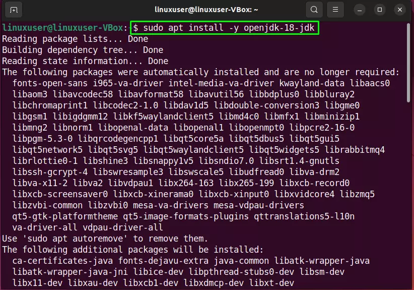 Ubuntu 22.04 တွင် Java ထည့်သွင်းနည်း 4449_2