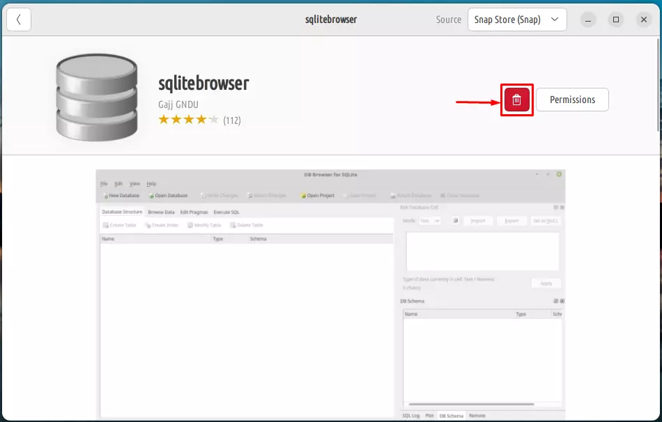 Kako instalirati SQLite preglednik u Ubuntu 22.04 4453_12