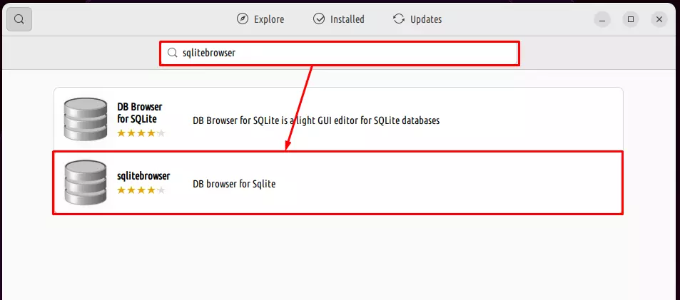Ubuntu 22.04-de SQLite brauzerini nädip gurmaly 4453_7