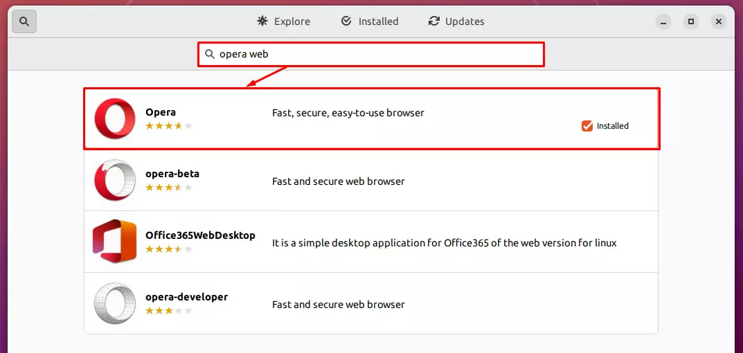 Kaip įdiegti „Opera“ žiniatinklio naršyklę „Ubuntu 22.04“. 4456_11
