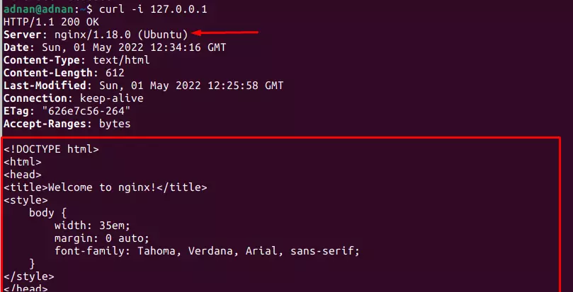 ئۇبۇنتۇ 22.04 غا NGINX نى قانداق ئورنىتىش كېرەك 4457_11