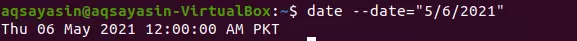 Itakda ang Petsa sa Linux gikan sa Command Line 445_14