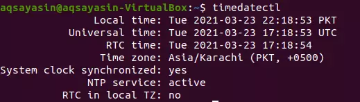 Définir la date sous Linux à partir de la ligne de commande 445_17