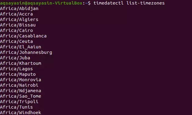 Itakda ang Petsa sa Linux gikan sa Command Line 445_18